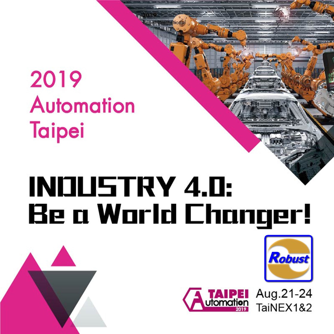 Invitation for 2019 Taipei International Industrial Automation ...
